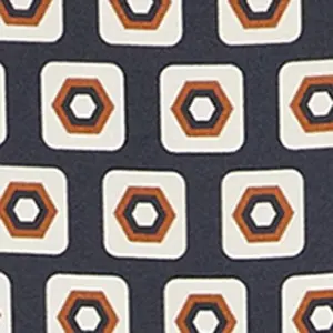 Max Mara Silk Geometric Print Blouse