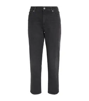 FRAME The Borrowed Slim Jeans In Wash