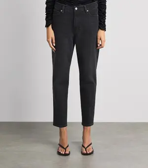 FRAME The Borrowed Slim Jeans In Wash