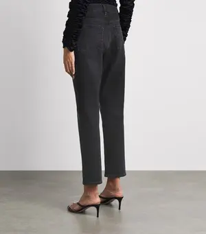 FRAME The Borrowed Slim Jeans In Wash