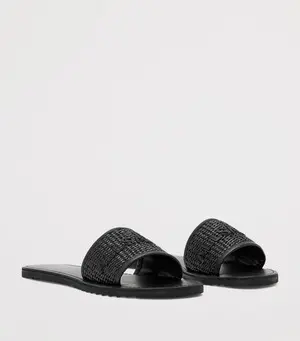 ALLSAINTS Raffia Hoxton Sliders