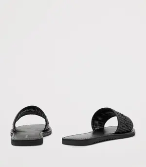 ALLSAINTS Raffia Hoxton Sliders