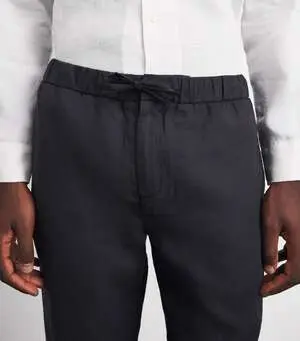 Frescobol Carioca Oscar Chinos In Cotton-linen Blend