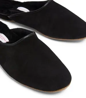 Derek Rose Suede Douglas Slippers