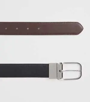 Paul Smith Reversible Leather Belt - Black