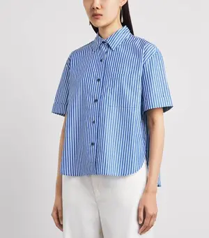 Rag & Bone Cotton Poplin Stripe Connie Shirt