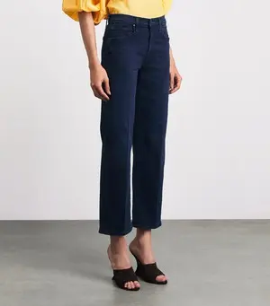 MOTHER The Rambler Zip Ankle Jeans - Navy