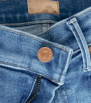 MOTHER The Weekender Flared Jeans - Blue