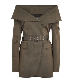Ganni Long Sleeve Blazers For Women
