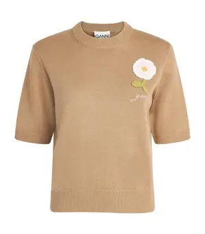 Ganni Crochet Sweaters For Women