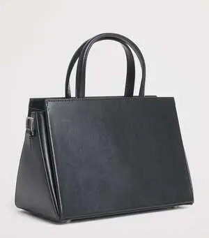 TALEL PARIS Medium V2 Leather Tote Bag