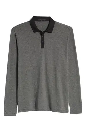 Robert Barakett Renwick Regular Fit Long Sleeve Polo