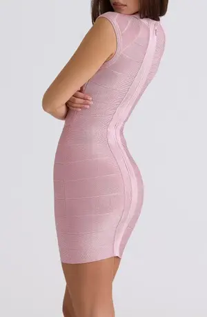 House Of Cb Bandage Minidress