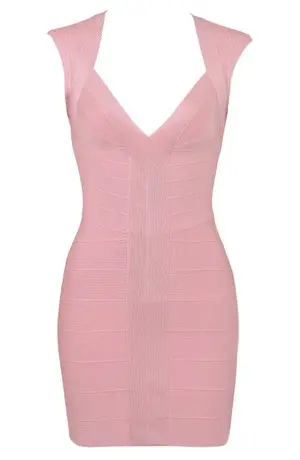 House Of Cb Bandage Minidress