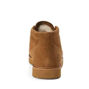 DEARFOAMS Fireside Craft Stitch Chukka Boot Water Resistant Slippers