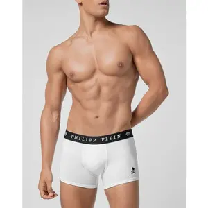 Philipp Plein Boxer Skull Underwear - White