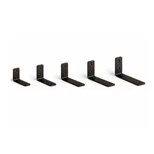 STOREYOUR Kingsley 6" Diy Home Wall Shelf Brackets | 6-pack