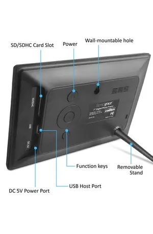 SONICGRACE 7" Digital Photo Frame