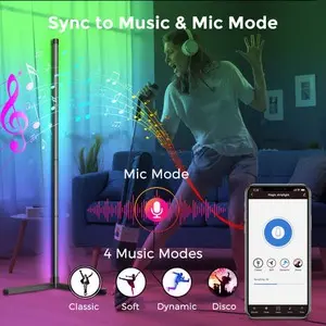 ECO4LIFE Smart Wifi Symphony Floor Lamp