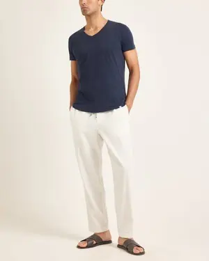 Orlebar Brown Ob V Tailored Fit V-neck T-shirt - Navy