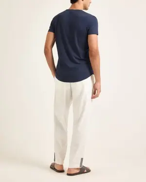 Orlebar Brown Ob V Tailored Fit V-neck T-shirt - Navy