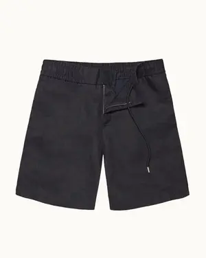Orlebar Brown Cornell Linen Easy Tailored Fit Washed Linen Shorts