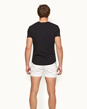 Orlebar Brown Ob V Tailored Fit V-neck T-shirt - Black