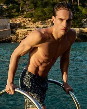 Orlebar Brown Bulldog Mid-length Swim Shorts - Night Iris