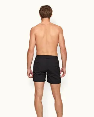 Orlebar Brown Bulldog Mid-length Swim Shorts - Black