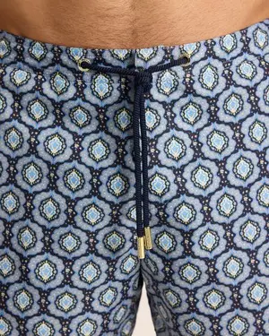 Orlebar Brown Bulldog Drawcord Mid-length Classic Fit Drawcord Swim Shorts - Night Iris