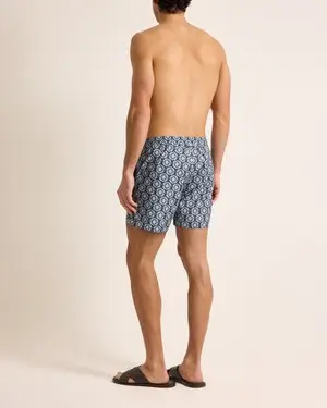 Orlebar Brown Bulldog Drawcord Mid-length Classic Fit Drawcord Swim Shorts - Night Iris