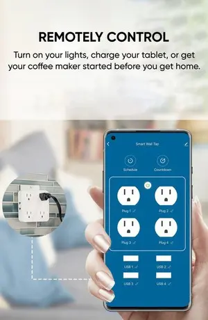 ECO4LIFE Smart Wifi Wall Tap