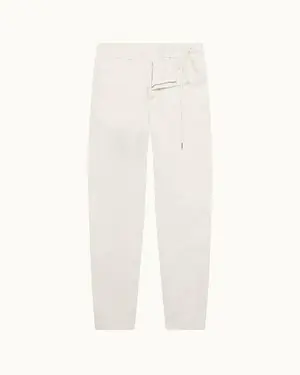 Orlebar Brown Cornell Linen Tailored Fit Washed Linen Trousers