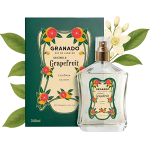 GRANADO Gerânio & Grapefruit Eau De Cologne - Clear