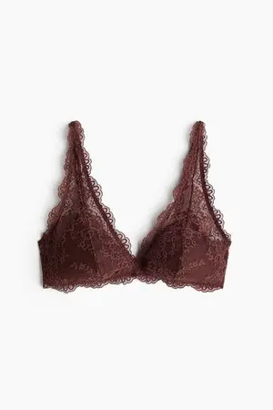 H&m Padded Soft-cup Lace Bra