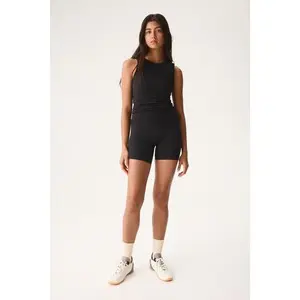 H&m High Waist Cycling Shorts With Sculptmove Black