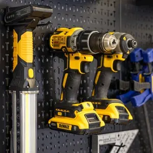 STOREYOUR 34" X 32" Pegboard | 13 Attachments