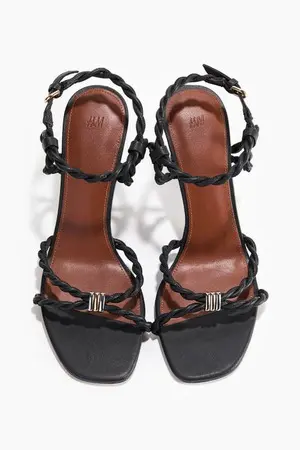 H&m Heeled Strappy Sandals