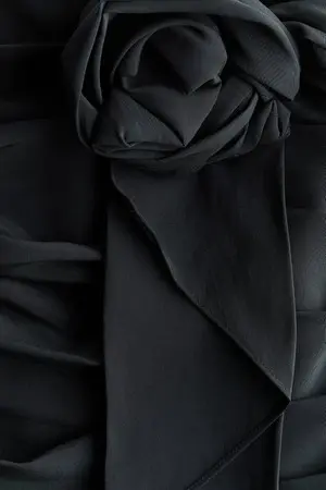 H&m Appliquéd Mini Skirt