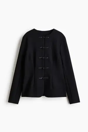 H&m Knot-button Jacket