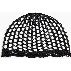 H&m Crochet-look Hat - Black