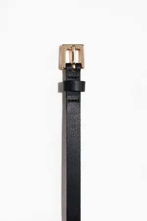 H&m Split Leather Waist Belt