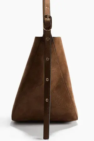 H&m Shoulder Bag With Adjustable Buckled Strap