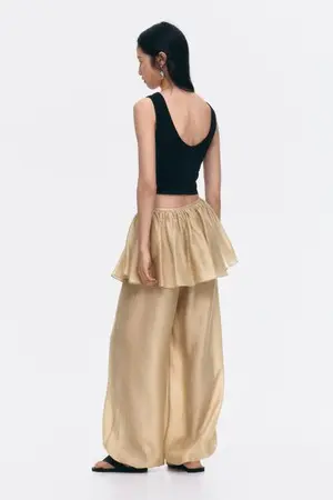 H&m Skirt-layered Balloon Trousers