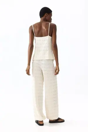 H&m Textured Jersey Balloon Trousers