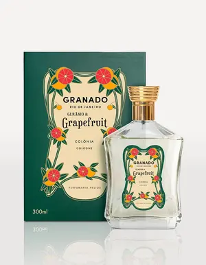 GRANADO Gerânio & Grapefruit Eau De Cologne 300ml - Clear