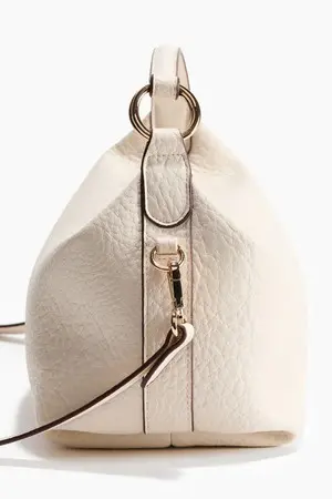 H&m Crossbody Bag With Hoop Handle And Detachable Shoulder Strap