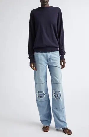 Stella McCartney Distressed Merino Wool Sweater