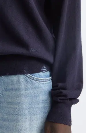 Stella McCartney Distressed Merino Wool Sweater