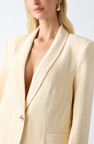 MARCIANO Neca Jacquard One-button Blazer